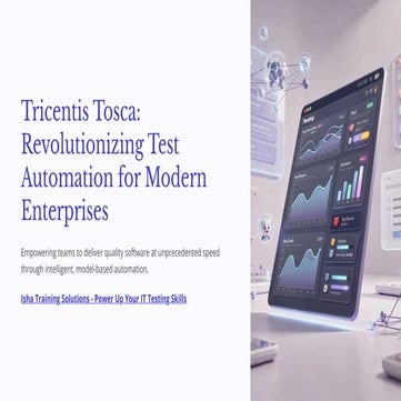 Tricentis-Tosca-Revolutionizing-Test-Automation-for-Modern-Enterprises ...