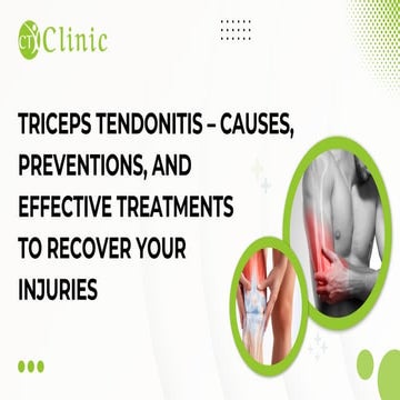 Get Your Tricep Injuries Treated with Physiotherapy Manchester | PDF