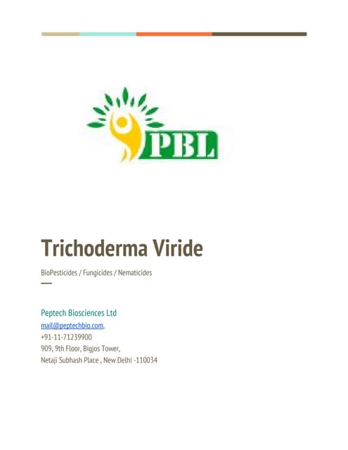 Trichoderma Viride 15 Wp Tricho Pep V Method Of Application