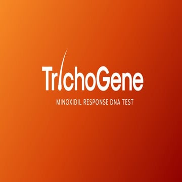 Minoxidil Response Test-Trichogene | PPTX