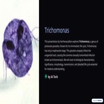 Trichomonas | PPTX