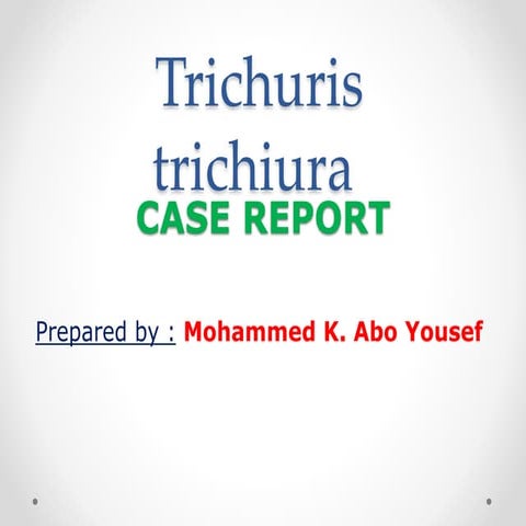 Trichuris trichiura | PPT