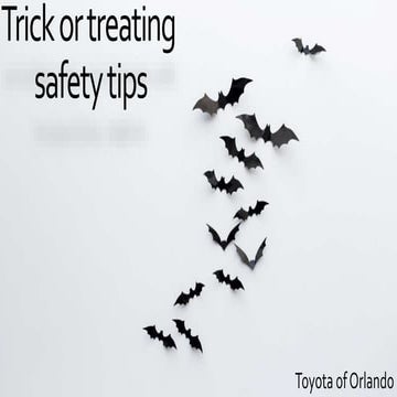 Trick or treating safety tips | PDF