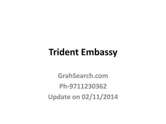 Arihant Arden Noida Extension | PPT