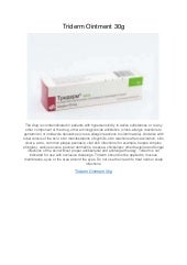 Triderm Ointment 30g | PDF