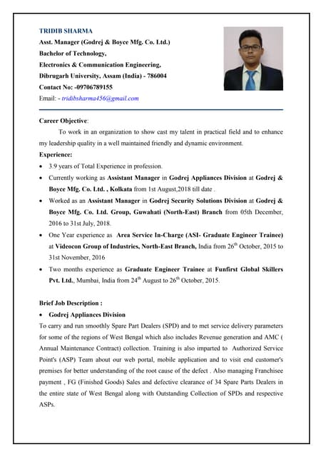 TRIDIB SHARMA_CV_June 2022 | PDF