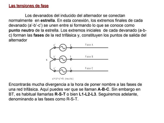 Relación entre corrientes de fase y línea | PPT