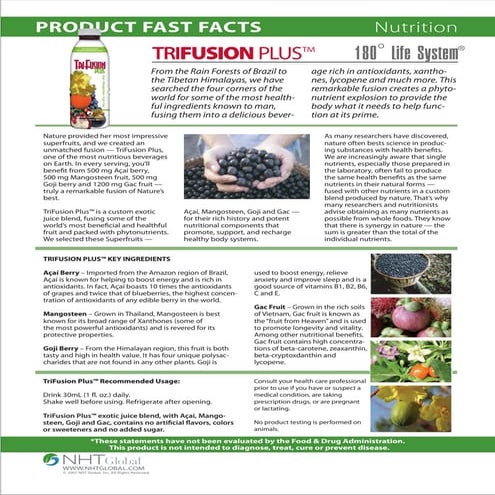 Tri Fusion Plus White Sheet | PDF