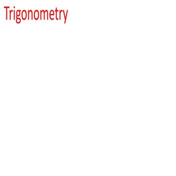 Trigonometry - Range of function | PPTX