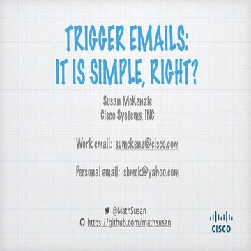 Trigger Emails BigD17 | PDF | Email | Internet