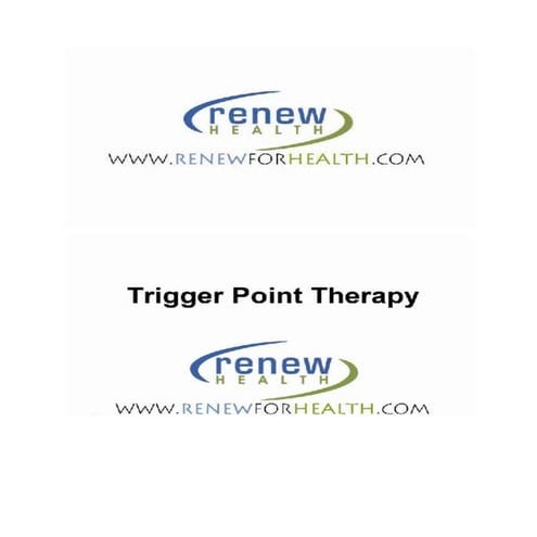 Trigger point therapy | PDF