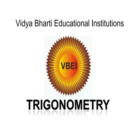 Trignometry vbei | PPT