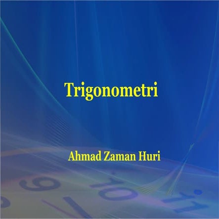 Trigonometri | PPT