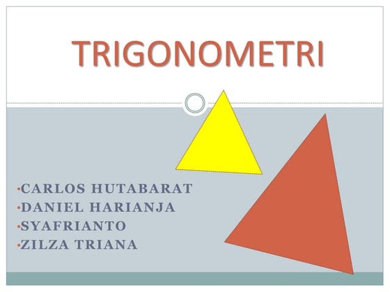 Trigonometri | PPT