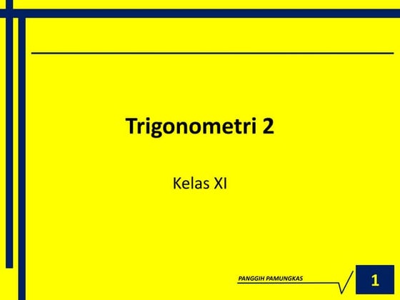 Trigonometri | PDF