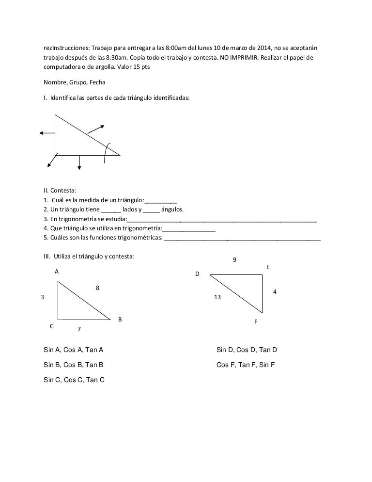 Trigonometria Basica
