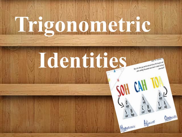 Trig identities | PDF