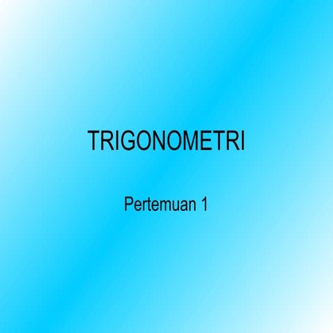 Trigonometri SMKN 1 TBT | PPT