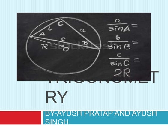 Trigonometry Presentation For Class 10 Students | PPT