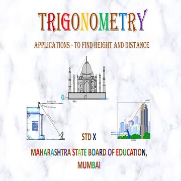 Trigonometry application | PPTX