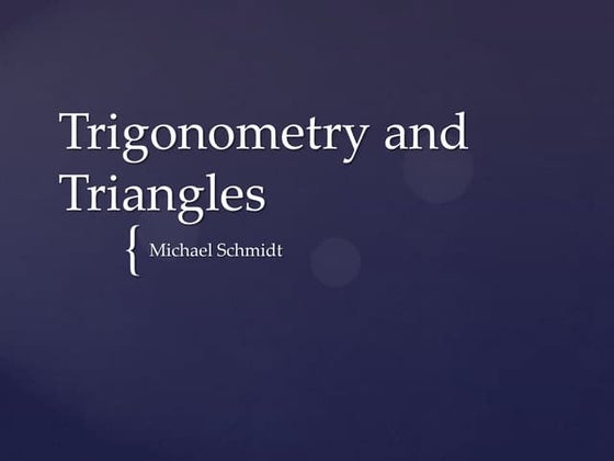 Ks5 trigonometry | PPT | Physics | Science
