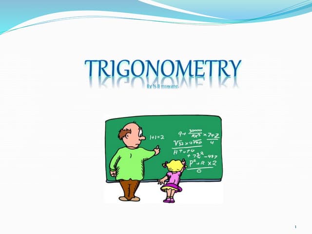 Applications of trignometry | PPTX