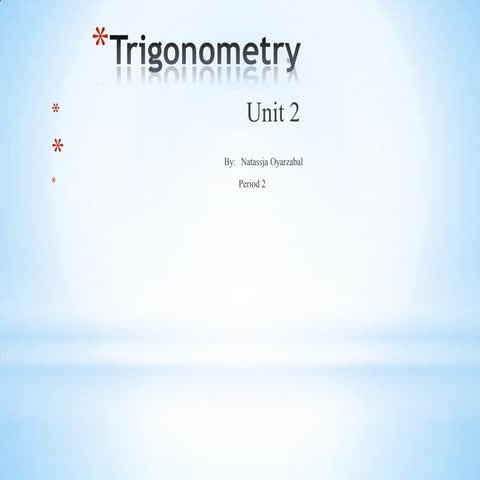 Trigonometryy | PPT