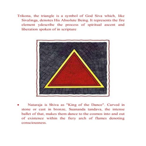 Trikona traingle symbol for god shiva | DOCX