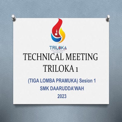 TRILOKA 1.pptx tiga lomba pramuka smk dr | PPT