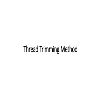 Sewing operator Trimming Method in garments industry.pptx