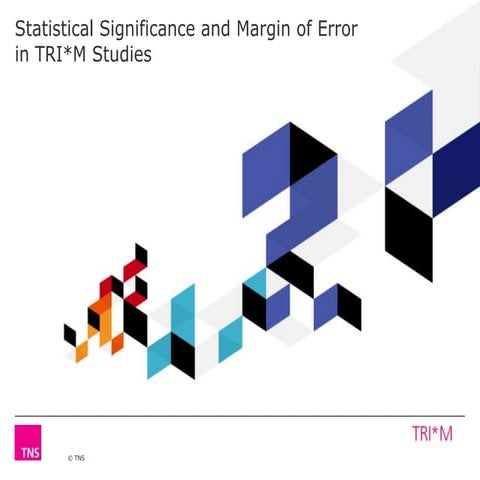 Trim statistical significance and margin of error 2013 | PPT