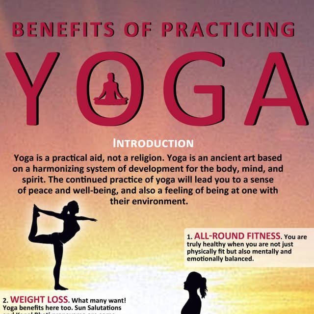 Benefits of Practicing Yoga [Infographic] | PDF