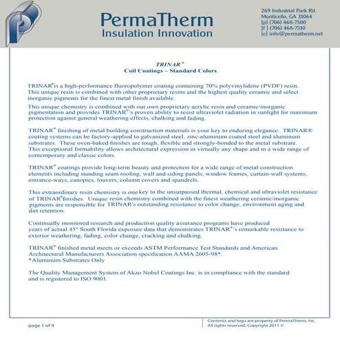 PermaTherm CERAM-A-STAR | PDF