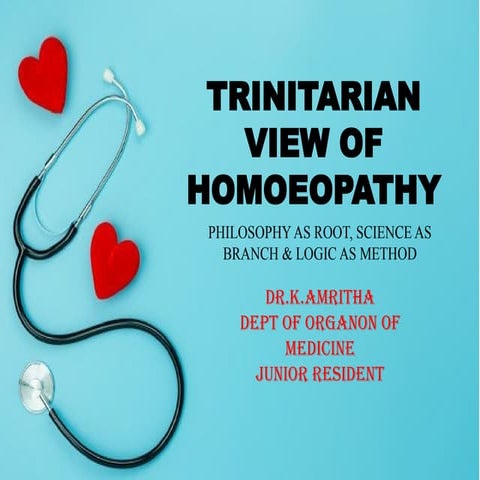 trinitarian @amru@seminar Trinitarian approach | PPTX