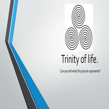 Trinity of life - homoeopathy | PPTX