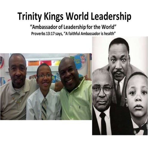 Trinity Kings World Leadership: King Barry of the Ratliff Kingdom... | DOCX