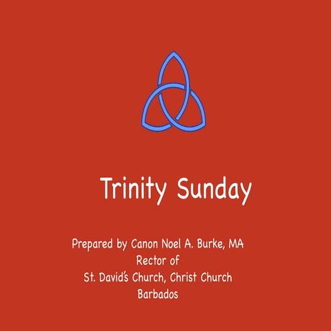 Trinity Sunday (2020) | PDF