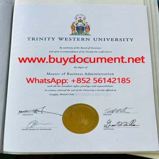 Trinity Western University diploma.pdf