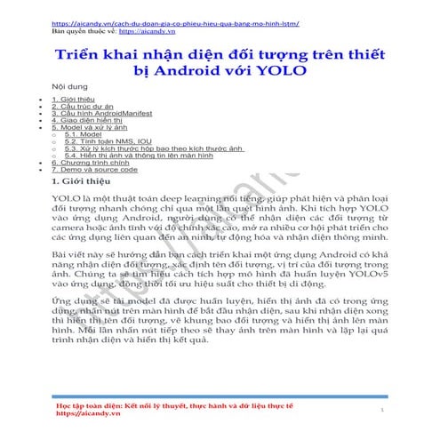 Triển khai nhận diện đối tượng trên thiết bị Android với YOLO.pdf