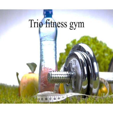 CSR by Trio fitness gym | PPTX