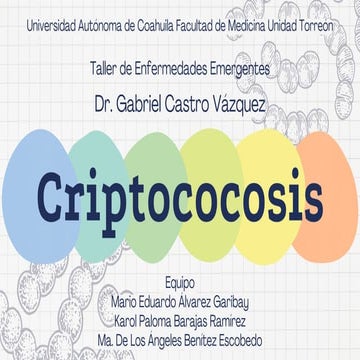 Criptococosis una enfermedad emergente poco conocida | PDF