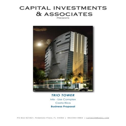 Trio Tower Final Version[1]Business Plan | PDF