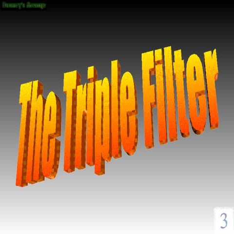 Triple Filter Test | PPS