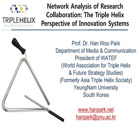 Triple helix beijing (5 jan2015) | PPTX