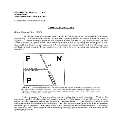 Triple junctions | PDF