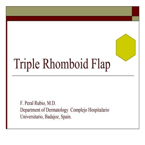 Triple Rhomboid Flap | PPT