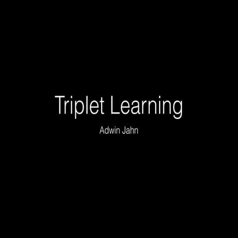 Review of Triplet Learning | PDF