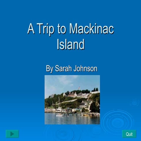 Trip to Mackinac Island | PPT