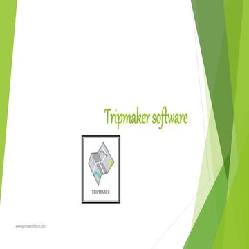 Trip maker software | PPTX | Travel