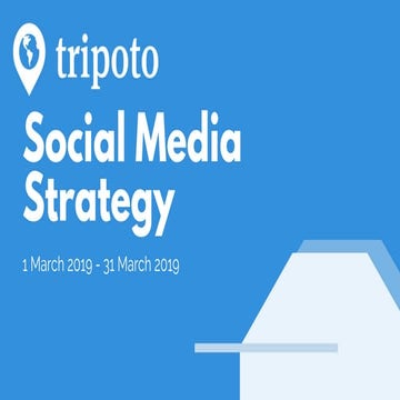 Social Media Strategy of Tripoto | PPT